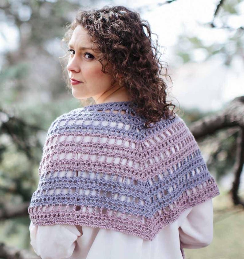 FROSTED TWILIGHT Wrap (crochet Pattern) - Etsy