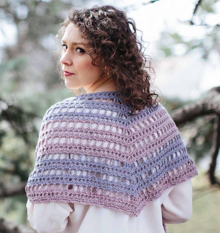 FROSTED TWILIGHT Wrap (crochet Pattern) - Etsy