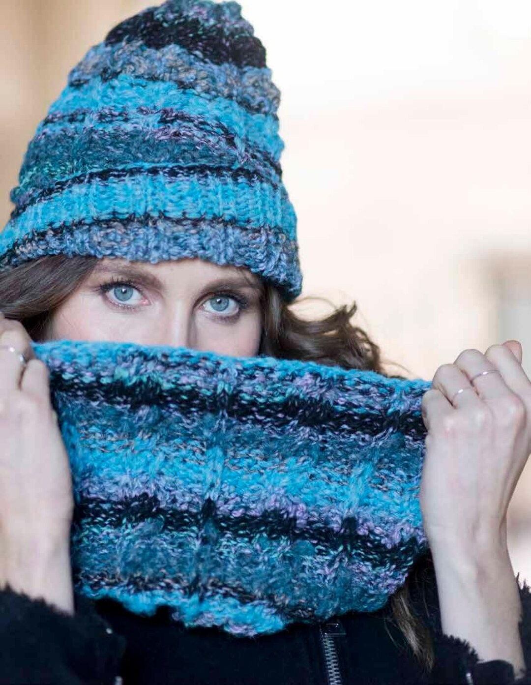 GEDIFRA - Cowl & Hat.16502 - Etsy