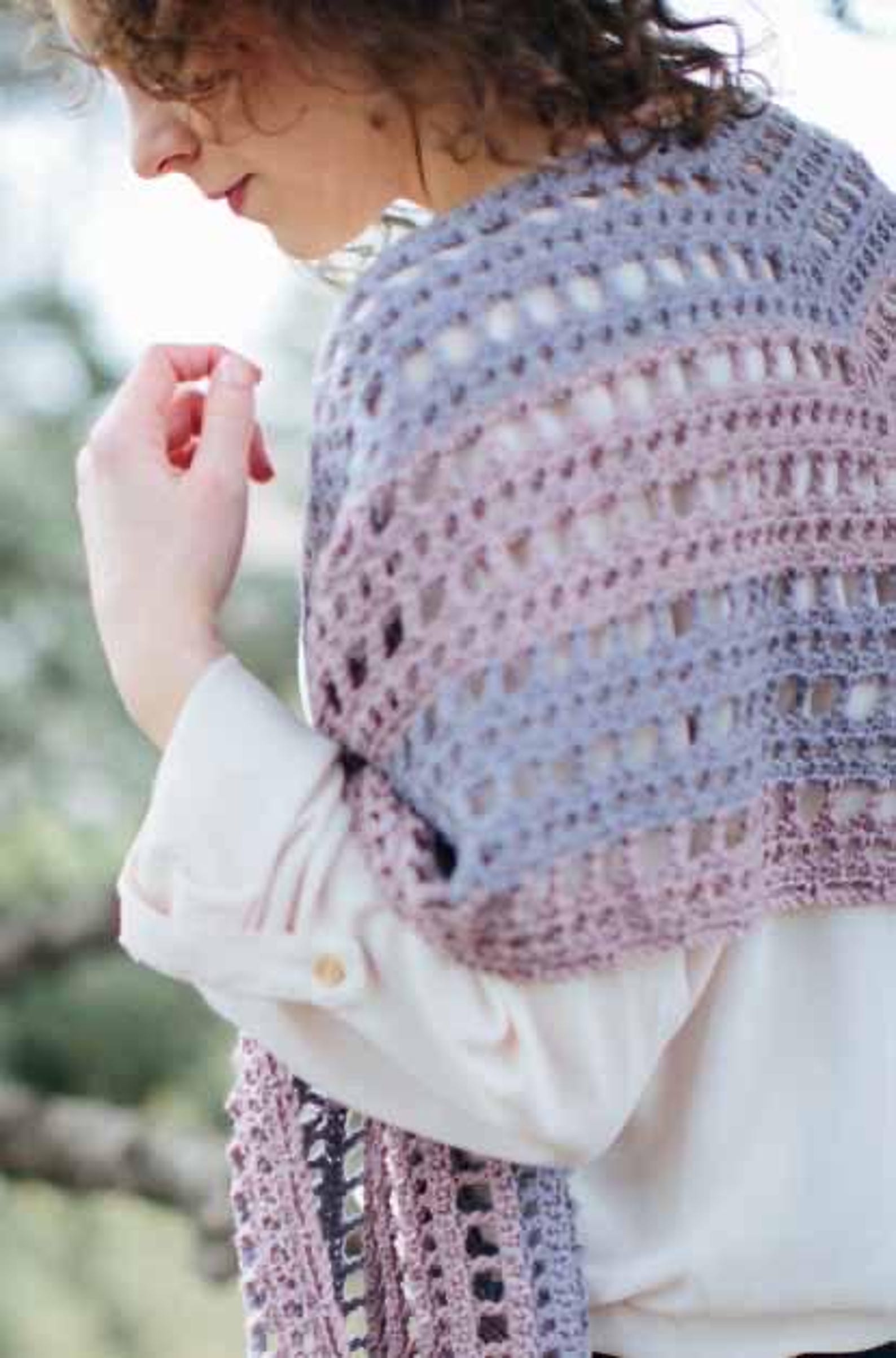FROSTED TWILIGHT Wrap (crochet Pattern) - Etsy
