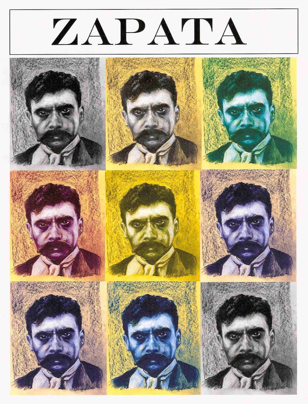 Zapata Poster, Emiliano Zapata, Father of Mexico, Famous Mexican ...