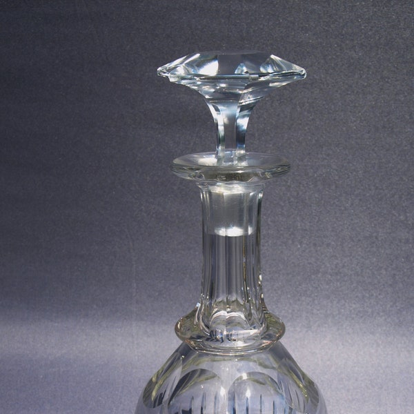Prohibition Glass Liquor Bottle - Etsy