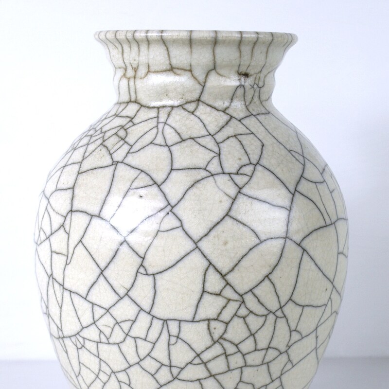 Raku Vase - Etsy UK