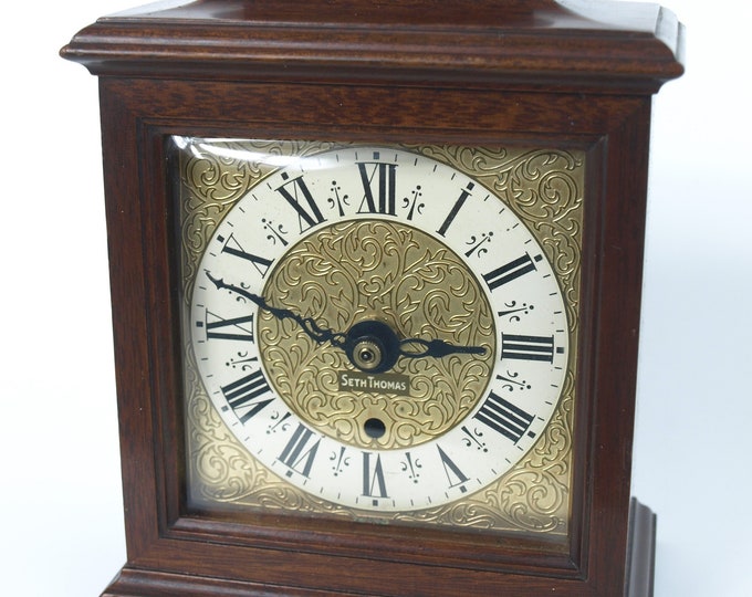 Vintage Seth Thomas Buckingham Electric Mantle Clock - Model E018-000 ...
