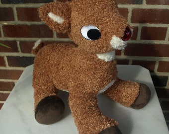 Stuffed reindeer | Etsy