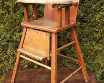 Vintage high chair | Etsy