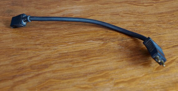 CSA Pin Style Male to Female Two Prong Cable 10 long | Etsy