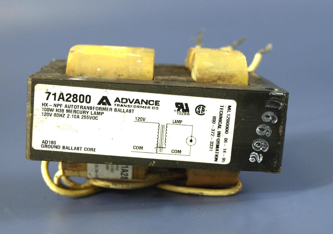 Vintage Autotransformer Ballast, Part # 71A2800 by Advance Transformer ...