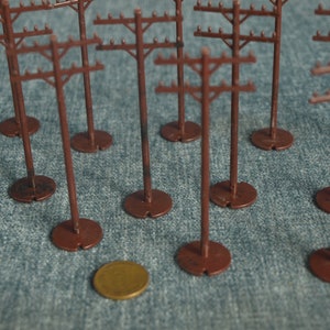 Vintage Marx Toys Miniature Telephone / Electric Poles for - Etsy