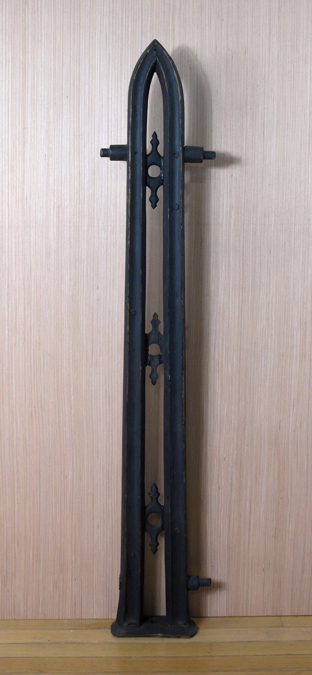 Antique Catholic Church Wood Banister Railing Section Religious ...