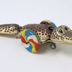 Vintage Snapping Alligator Tin Litho Wind up Toy by S & E Susuki and ...
