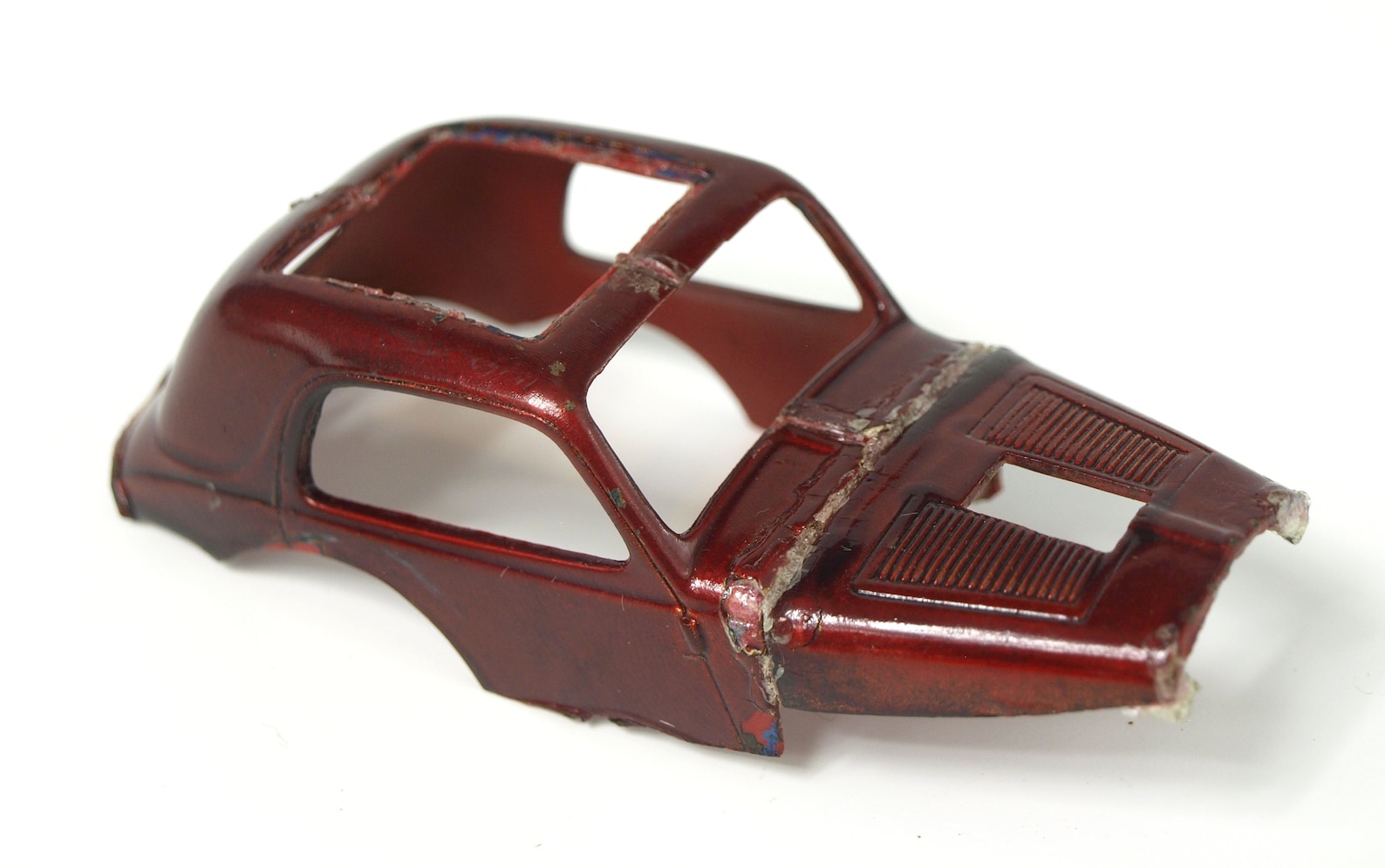 Vintage Large 1/24 Scale Slot Car Chassis and Motor With Vintage Stock ...