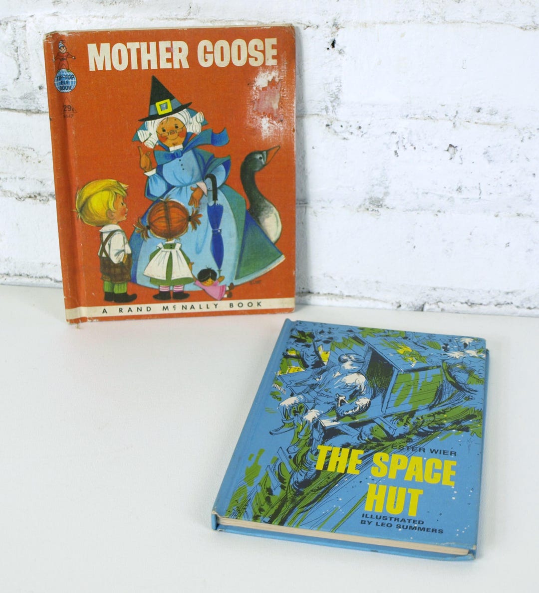The Space Hut and Mother Goose Vintage Chapter Book & Early Reader ...