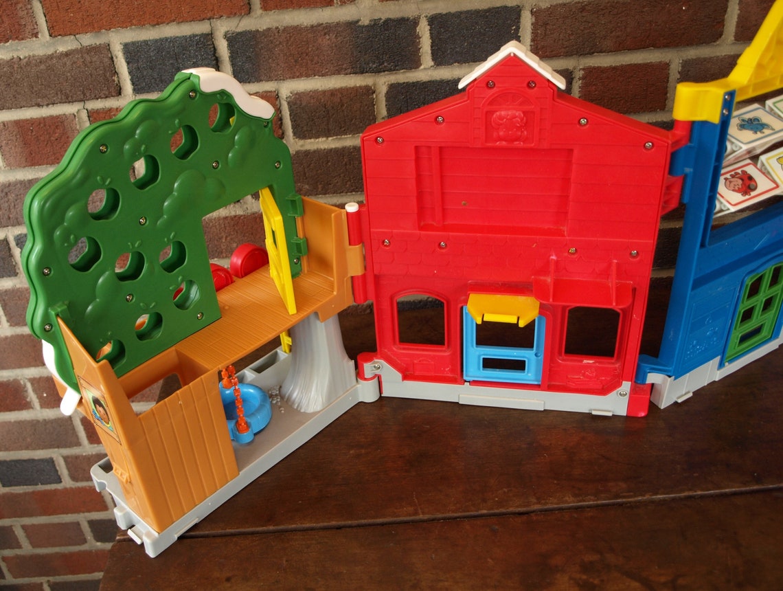 Fisher Price Little People On the Go Learn About Town Play Set | Etsy