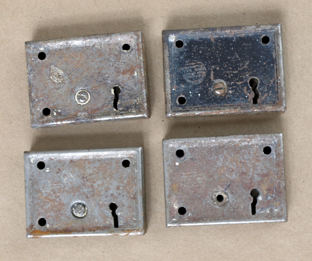 Antique Russell & Erwin Iron Mortise Locks, No Keys - Includes 4 Locks ...