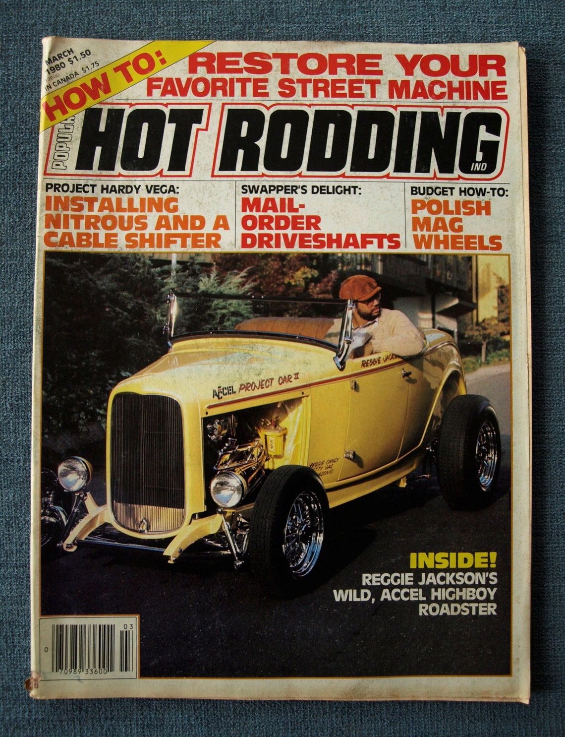 Vintage Popular Hot Rodding Magazine March 1980 Restore Your | Etsy