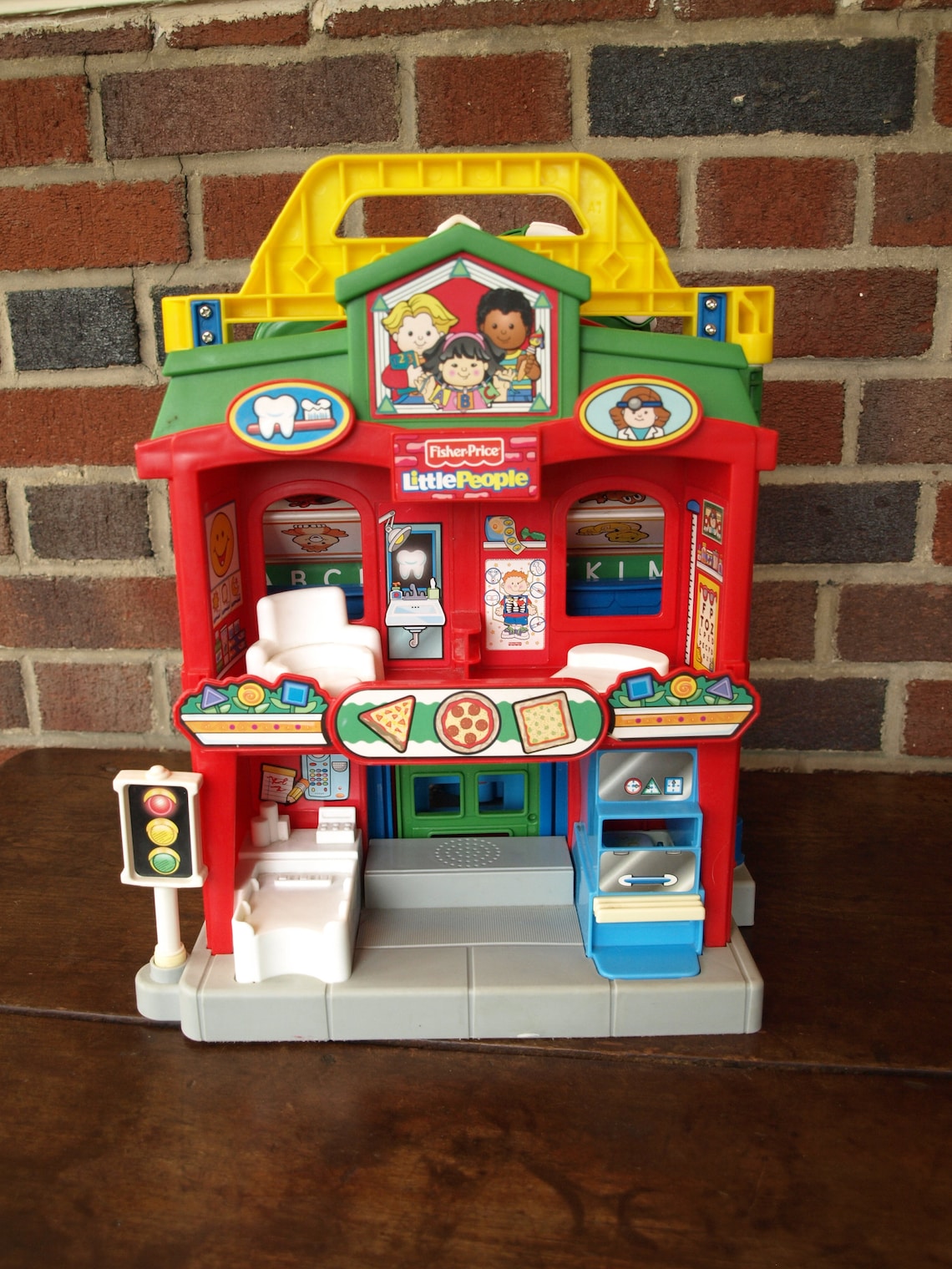 Fisher Price Little People On the Go Learn About Town Play Set | Etsy