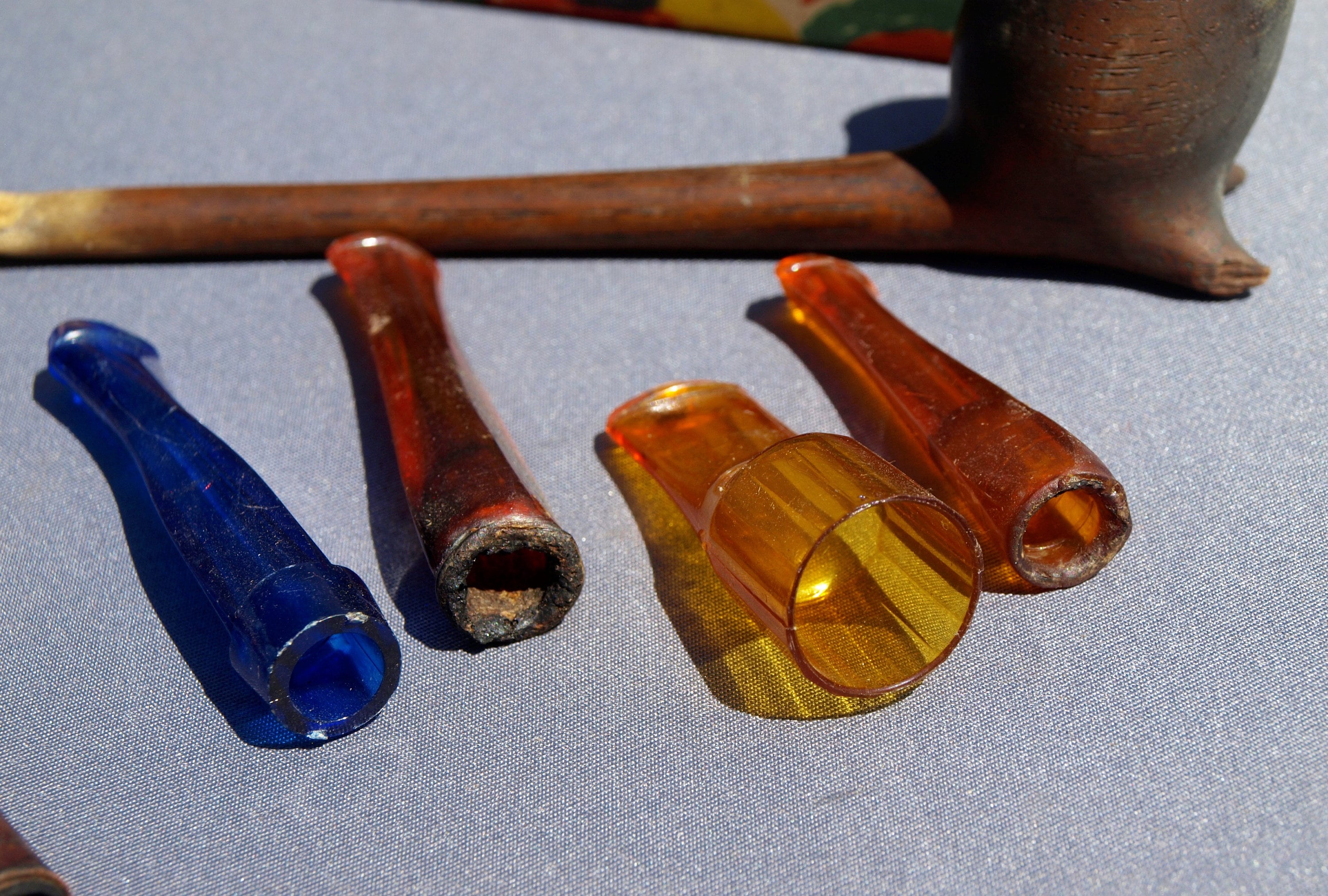 Vintage Tobacco Pipe and Pipe Filters Tobacciana in Wood and | Etsy