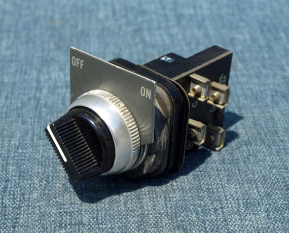 Vintage Allen Bradley A-B Industrial on / off Switch Heavy - Etsy