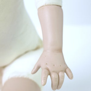Vintage Yolanda Bello Precious Babies Doll - Porcelain Head, Hands ...