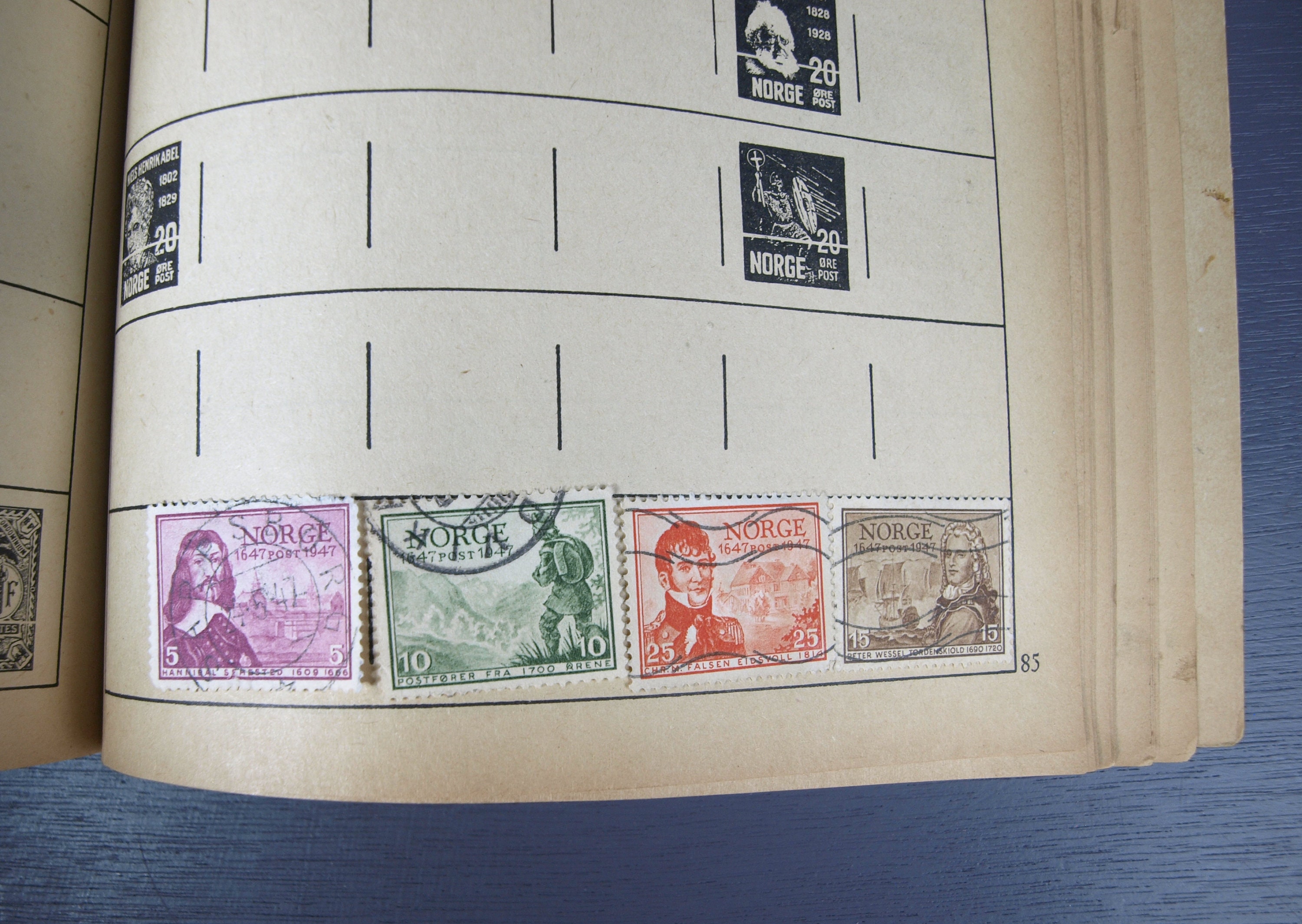 Captain Tim's Ivory Stamp Club Album - Around the World With Postage ...