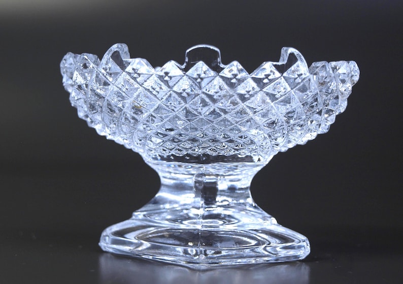 Antique Master Salt Cellar, EAPG - Circa 1850's - Westmoreland English ...