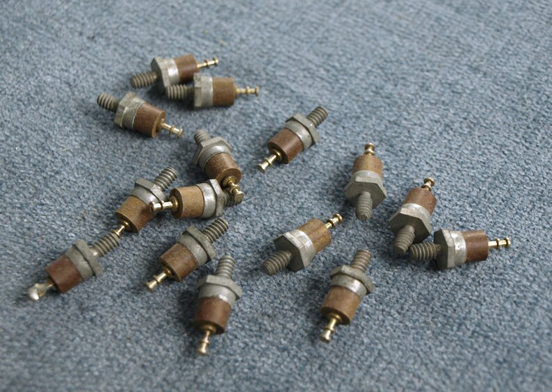 Double Turret Insulated Standoff Terminal With Brown Ceramic - Etsy