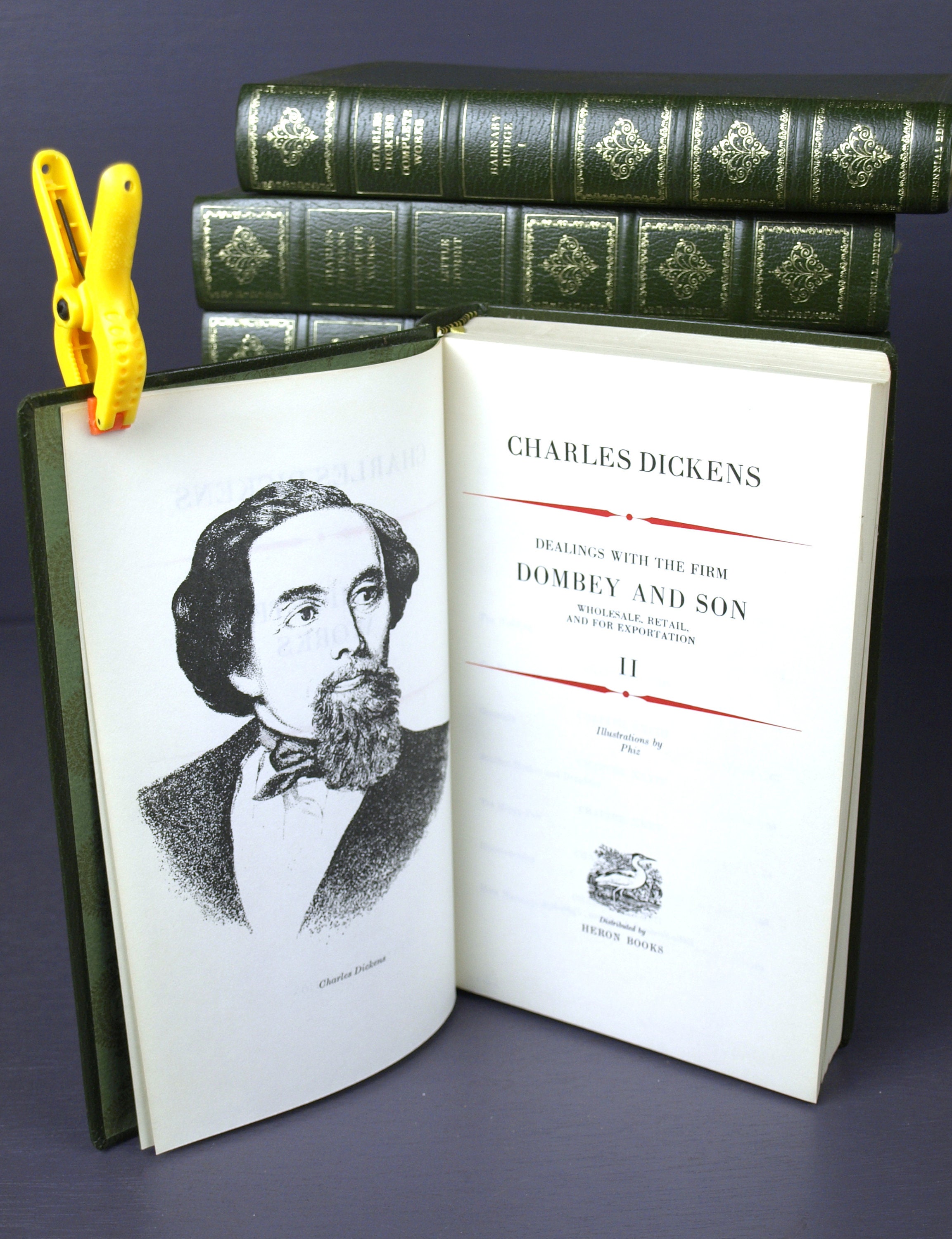 Charles Dickens Complete Works Centennial Edition Book Set With 9 ...