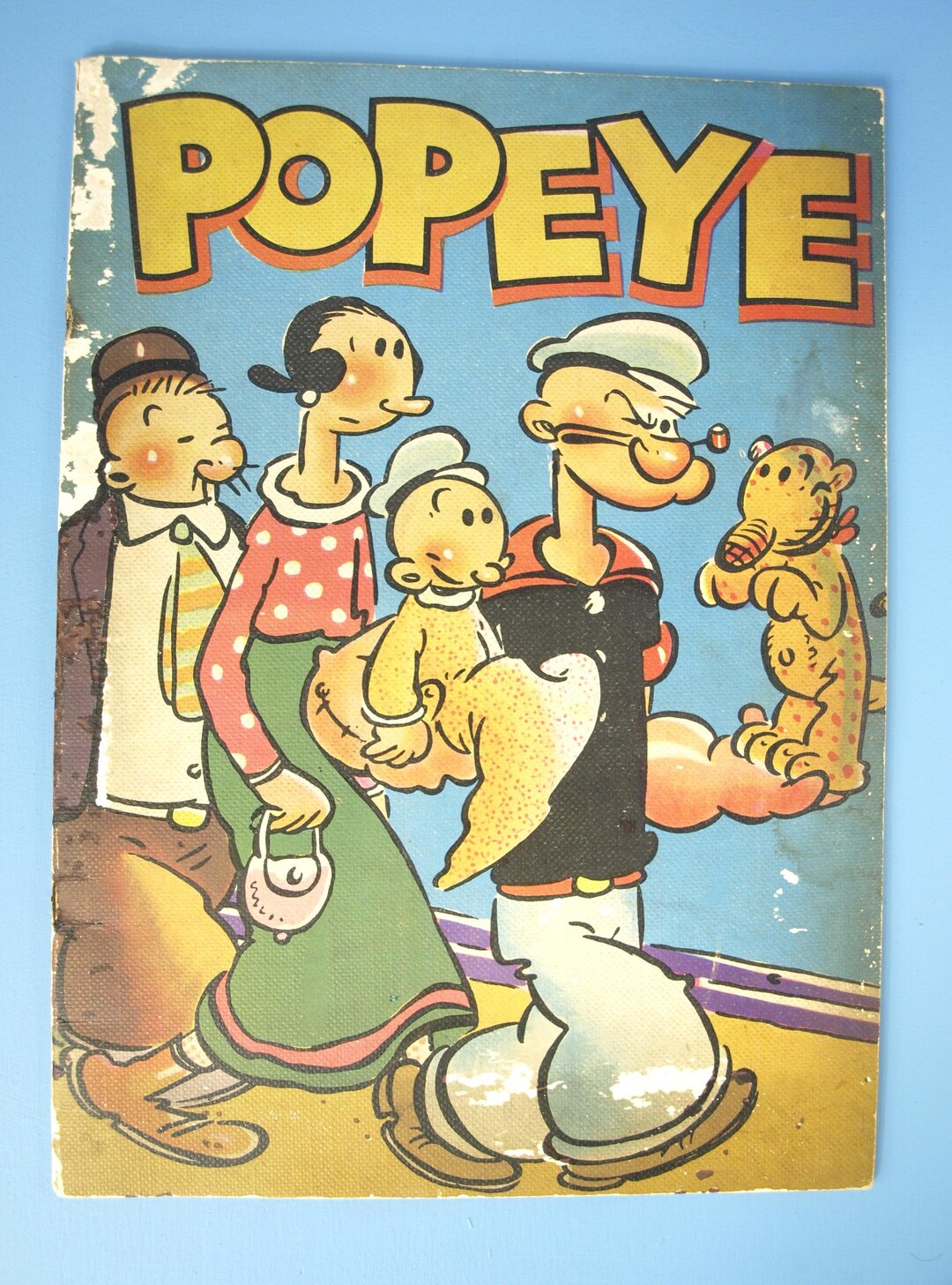 POPEYE by Seger, E. C. - Large Format Softcover Childrens Book W/ Stiff ...