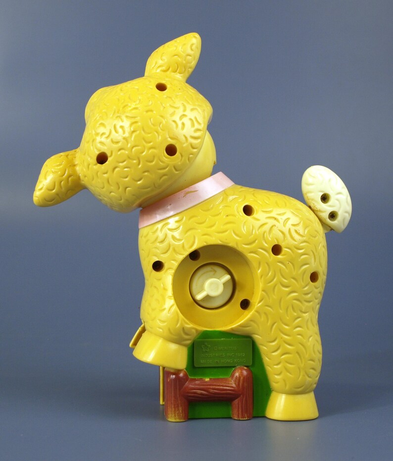 Vintage Wind up Musical Lamb, Plays Brahms' Lullaby (lullaby and ...