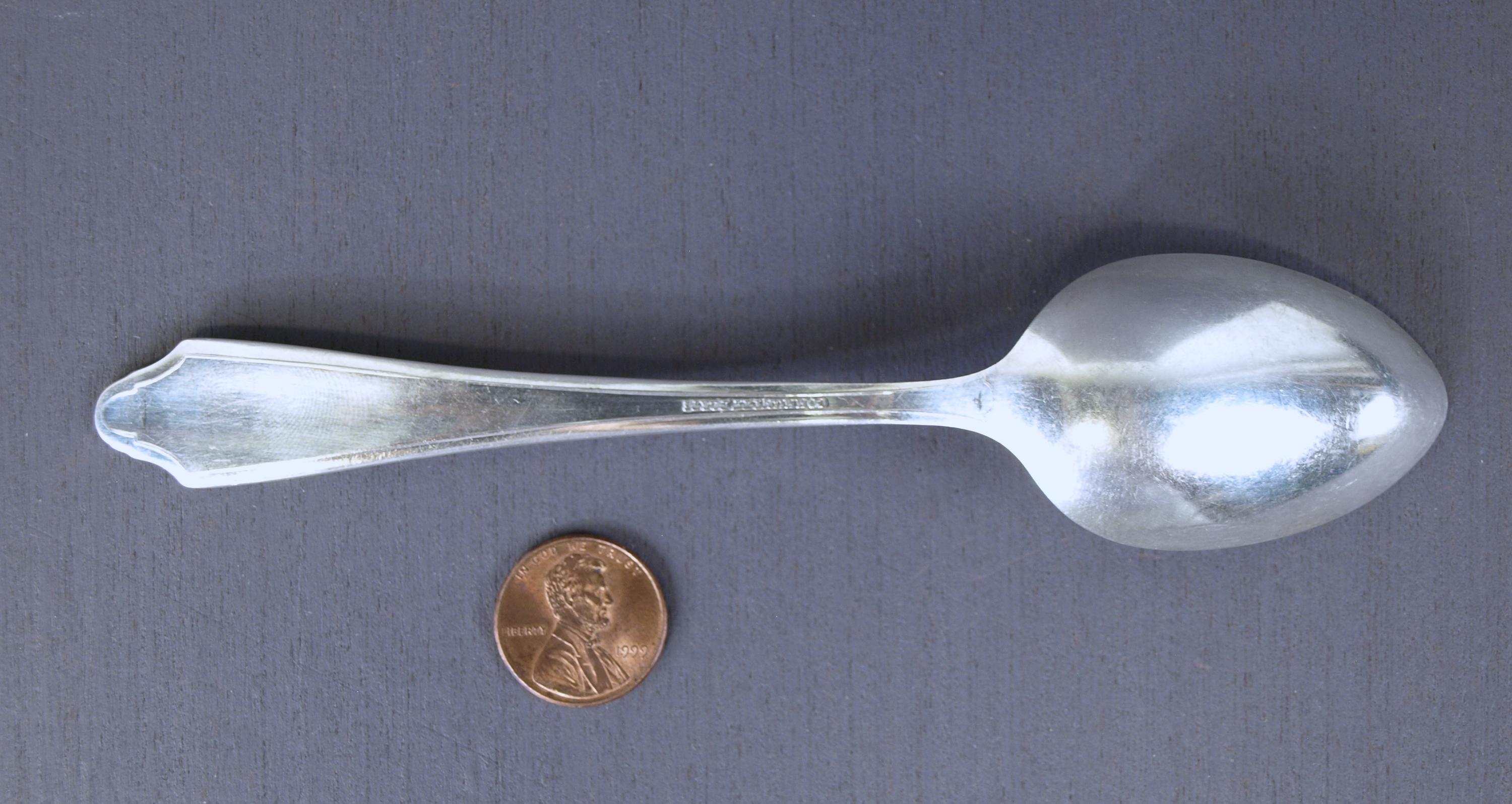 Antique 1912 Oneida Community Plate Silver Plate Teaspoons in Georgian ...