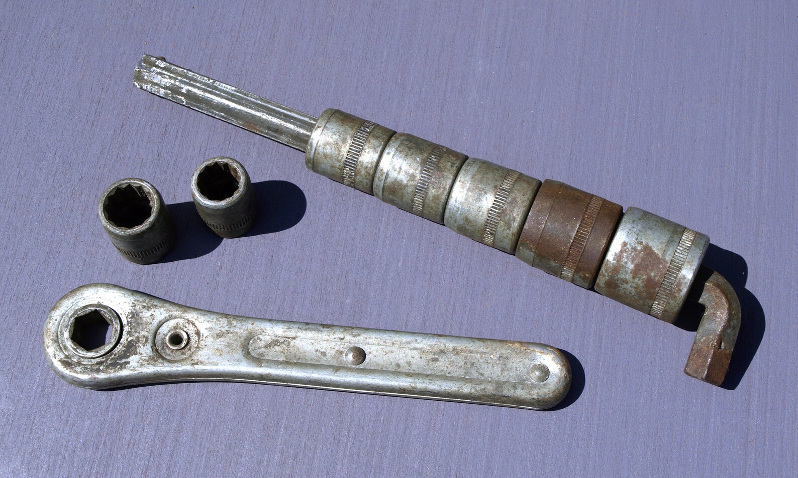Vintage Hex Drive Socket Set, Unbranded - Possibly From the New Britain ...