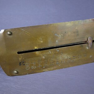 Penn Scale Mfg Co. Brass Hanging Scale, Serial V-10 - 80 Lb Capacity ...