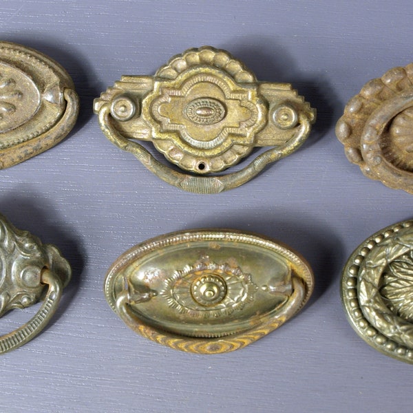 Antique Drawer Pulls - Etsy