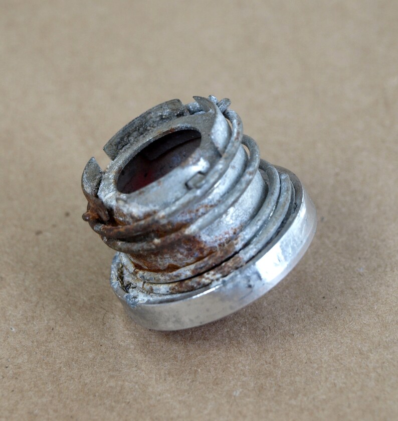 Vintage Indicator Light 1.5 in Diameter With Chrome - Etsy