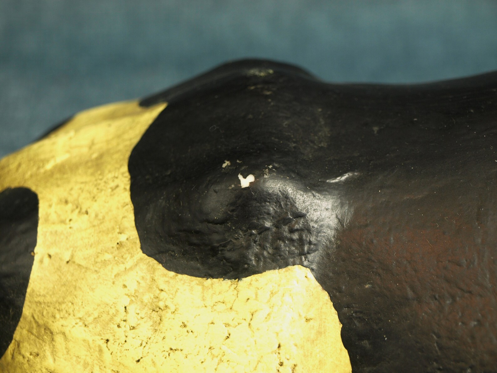 Large Country Chic Cow Figure Rustic Folk Art Style Decor / - Etsy