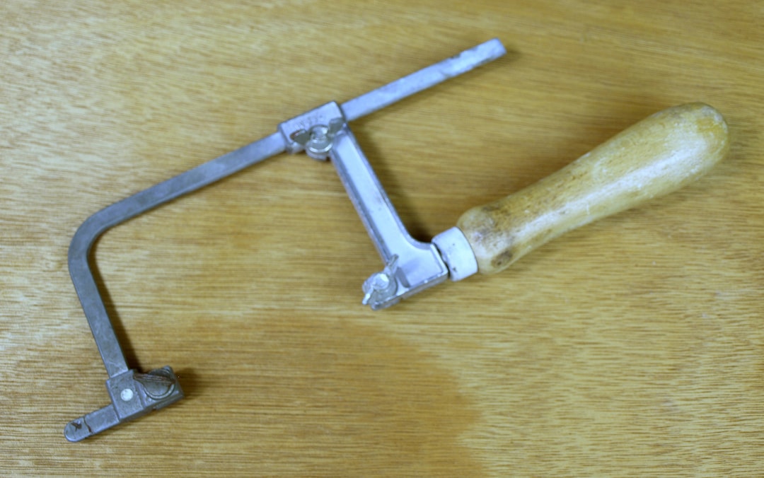 Vintage Wuto Jewelers Fret Saw Frame & Wooden Handle Duraluminum Frame, Expandable to 7 Good ...