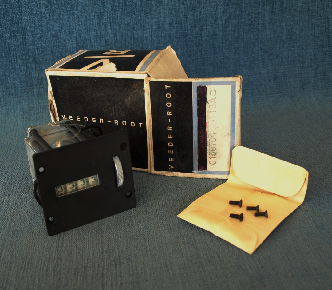 Veeder Root Form No. 150704 Four Digit Counter 6 Watts 115 Volts NOS in ...