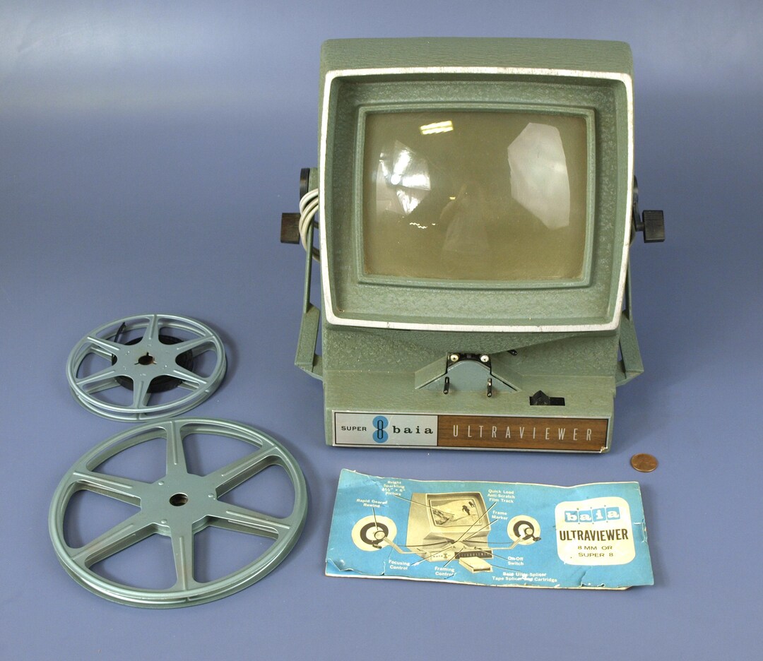 Vintage Super 8 Baia Ultraviewer 8 Mm or Super 8 Film Viewer With ...