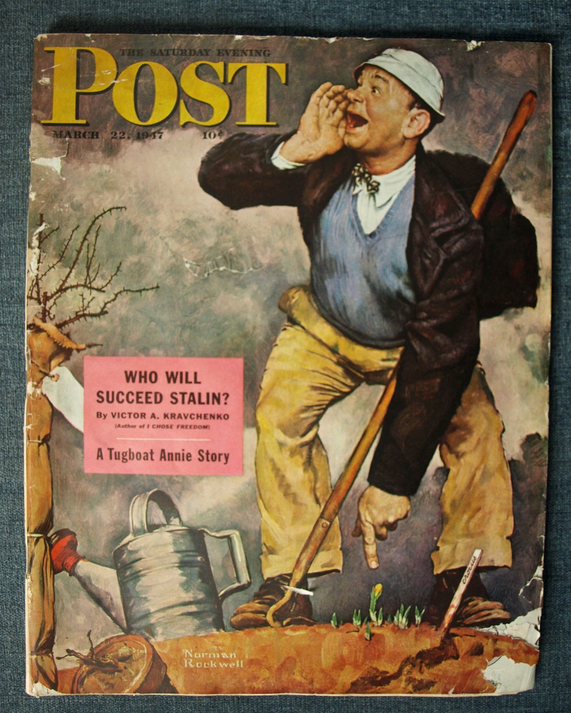 Post-WW2 Era The Saturday Evening Post March 22 1947 Vintage | Etsy