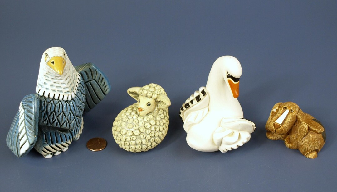 Vintage Artesania Rinconada Animal Collection, Artisan Made & Signed ...