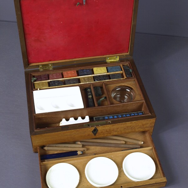 Watercolor Paint Box - Etsy