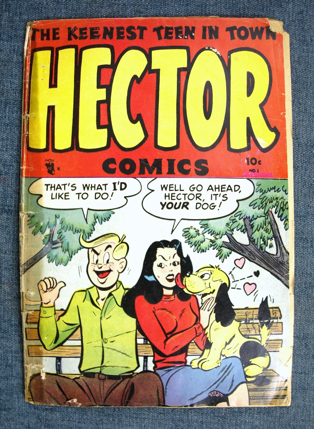 Vintage HECTOR Comics, November 1953, Issue No. 1 - Published by ...