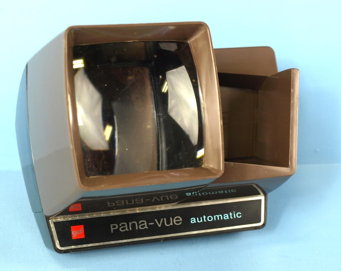 Vintage Pana-vue Automatic Lighted Battery Powered 2x2 Slide Viewer ...