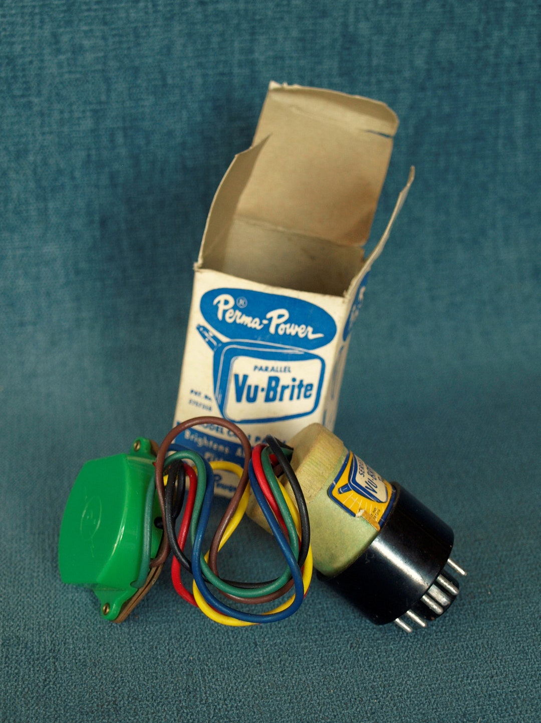 Vintage Vu-brite Model C401 Parallel TV Tube Britener by Perma Power ...