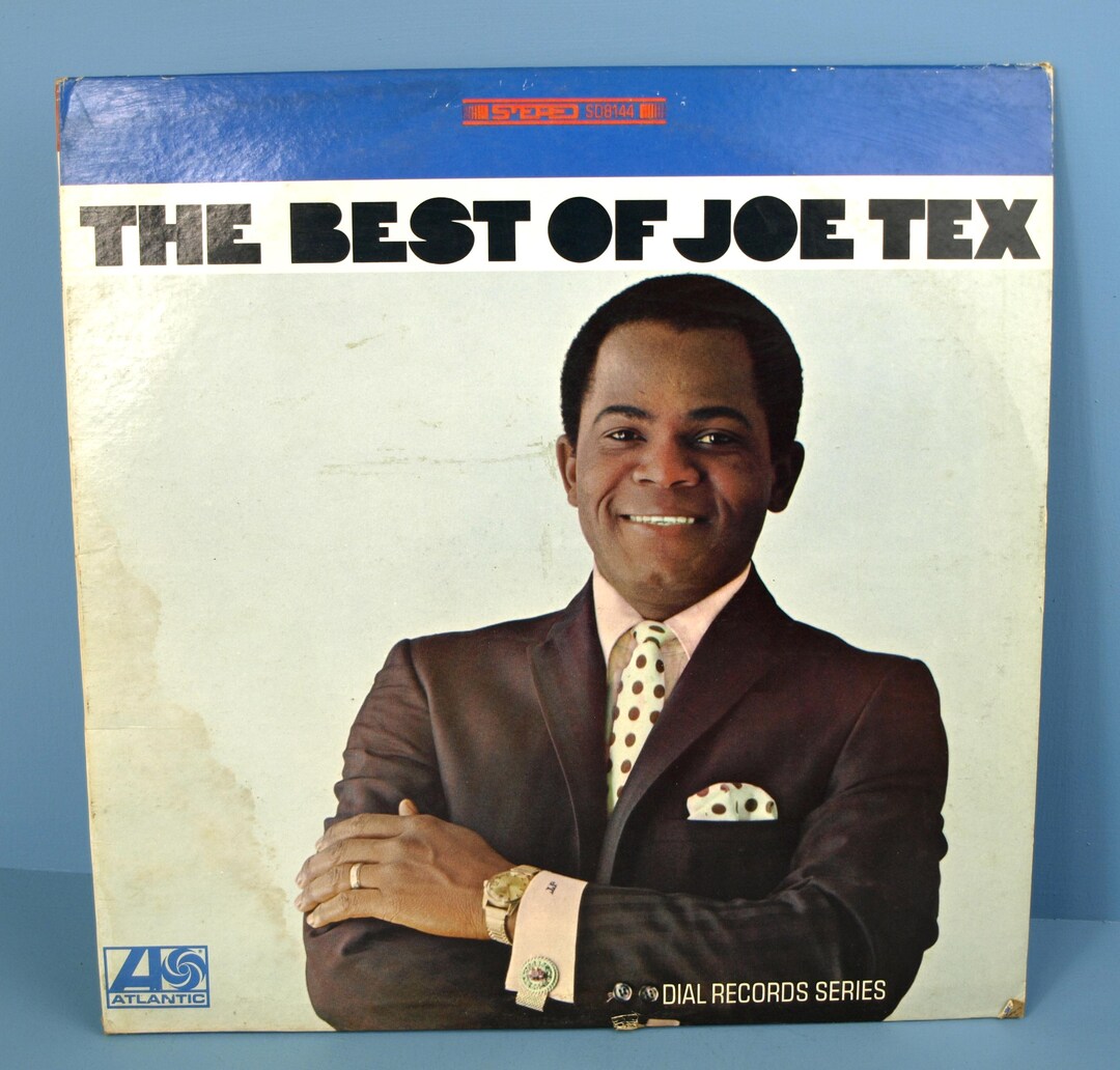 The Best of Joe Tex LP Vinyl Album by Atlantic Records 1967 in Good ...