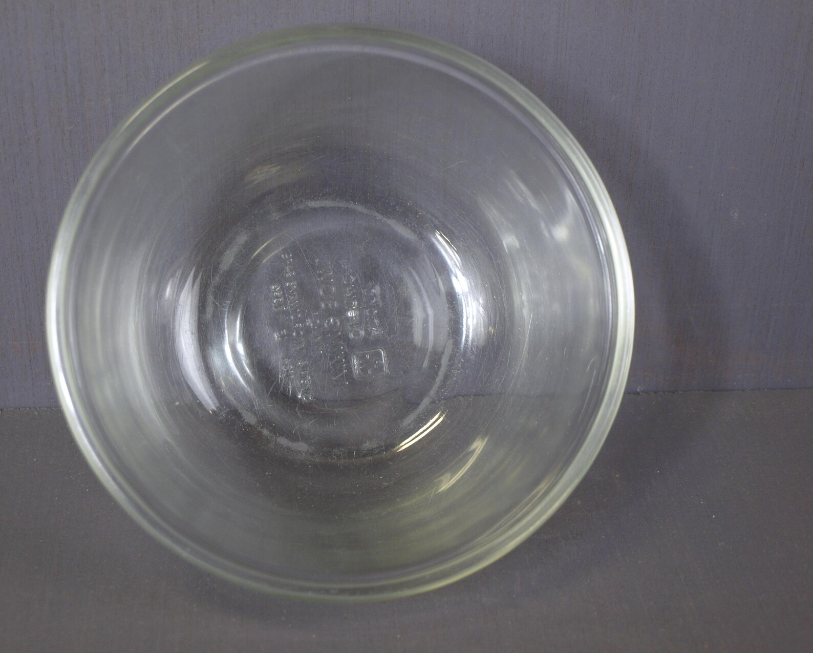 Vintage Glass Mixing Bowls, Set of 3 Nested in Graduated Sizes - One ...
