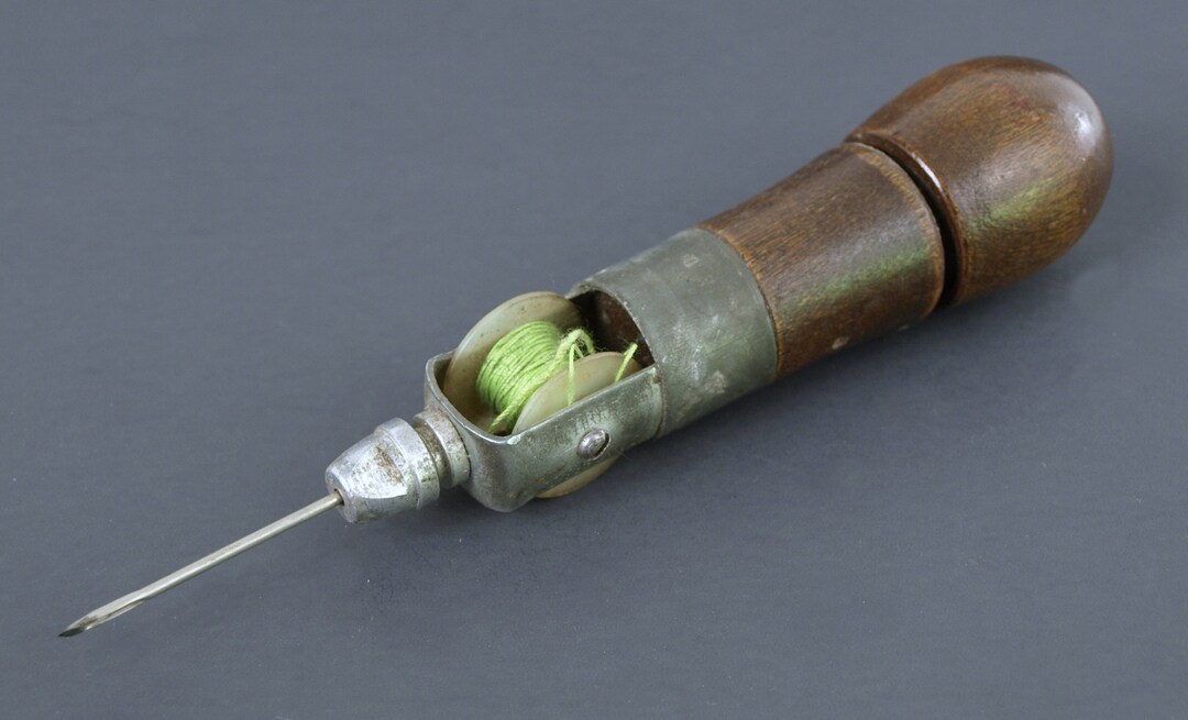 Vintage Hand Tool, the Awl for All C.A. Myers Co. Leather Sewing Awl ...