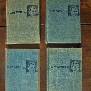 Tom Swift Vintage Books – Lot of 4 – His Diving Seacopter, His Atomic ...