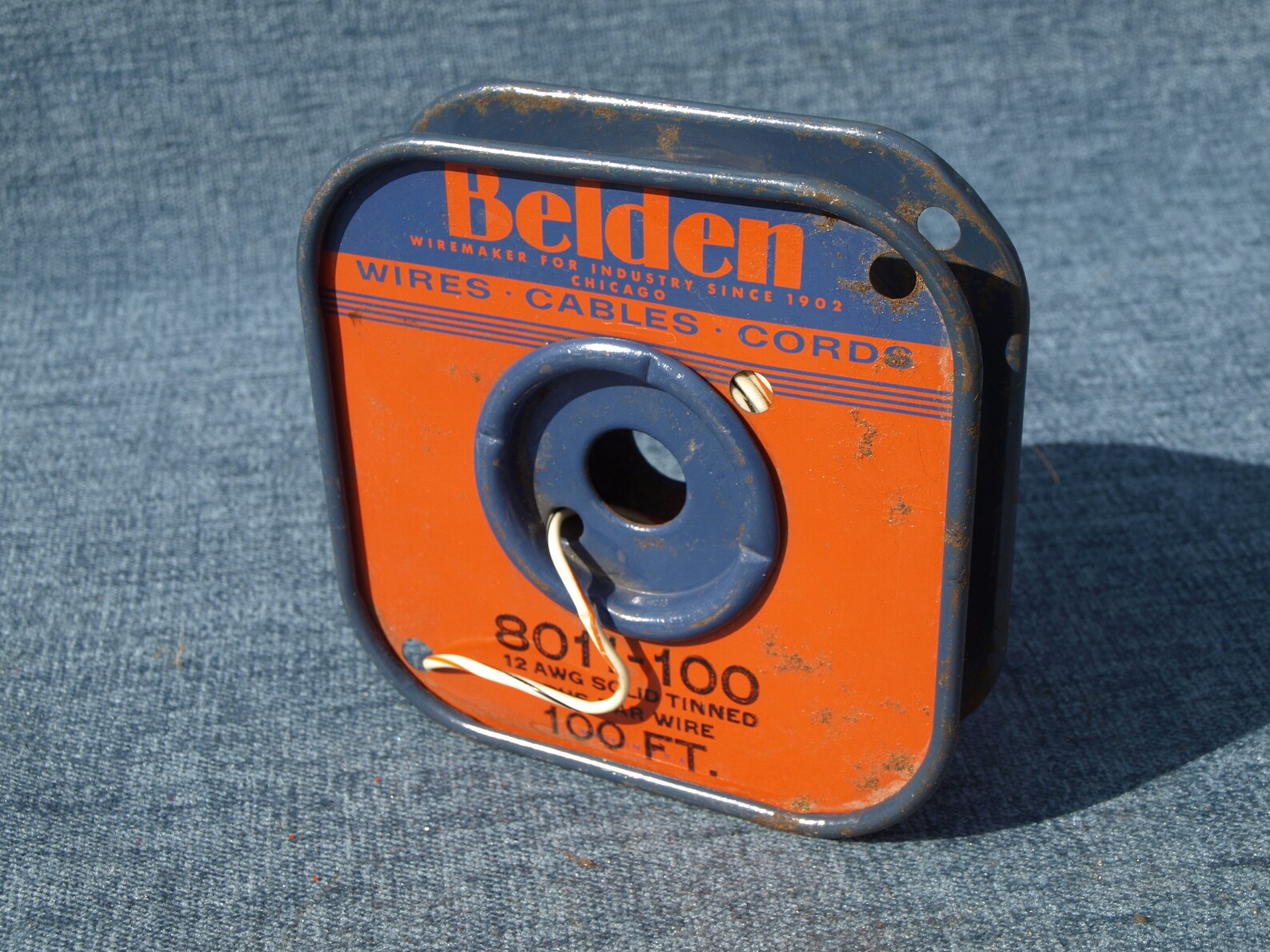 Belden 8011-100 12 AWG Solid Tinned Bus Bar Wire Mostly Full | Etsy